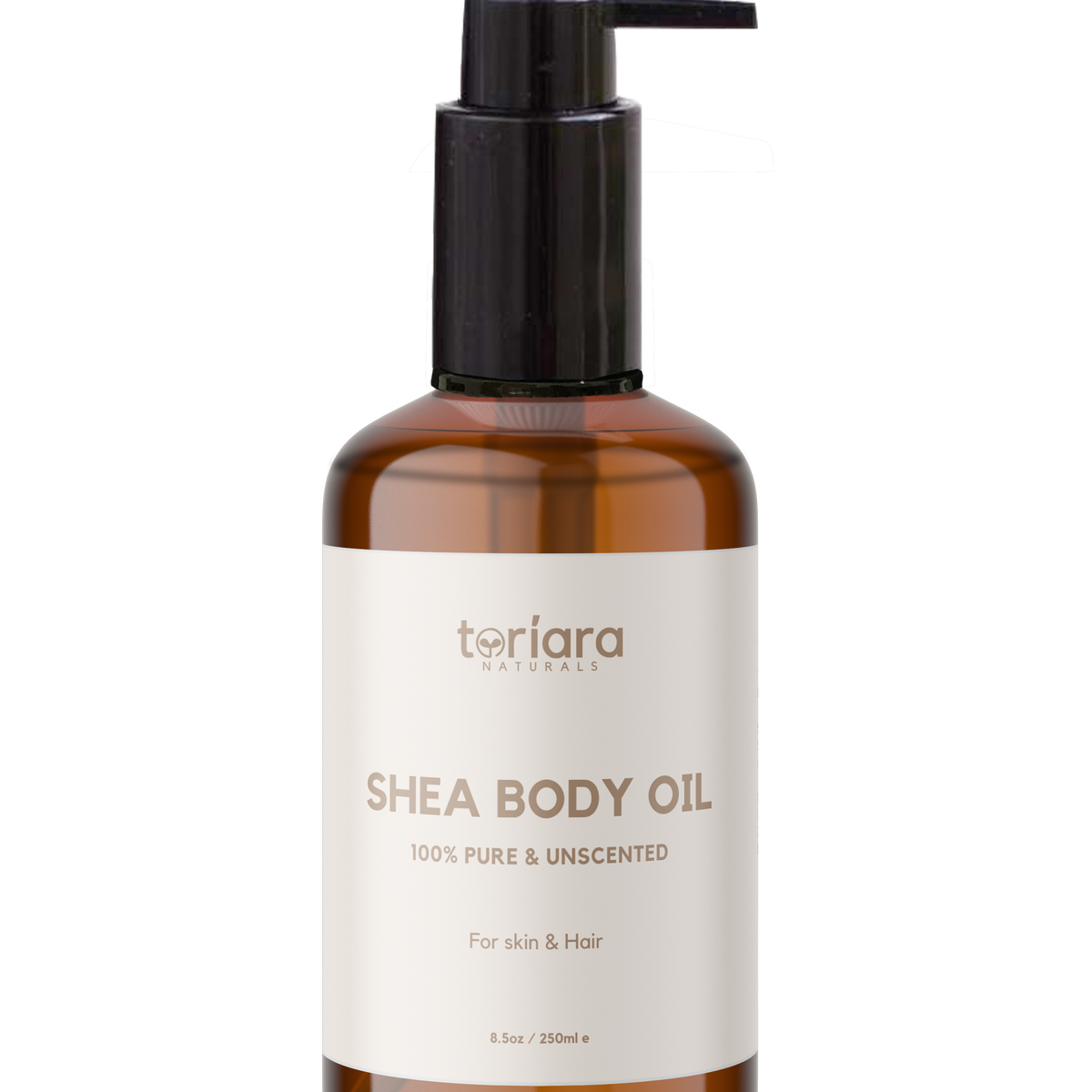 Toriara Naturals Shea Body Oil (Pure and Unscented) - 250ml – MySkinPlug