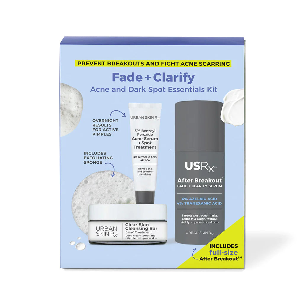 Urban Skin RX Fade + Clarify Acne And Dark Spot Essentials Kit – MySkinPlug