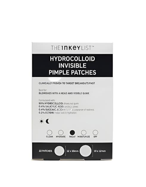 The Inkey List - Hydrocolloid Invisible Pimple Patches (22ct) – MySkinPlug