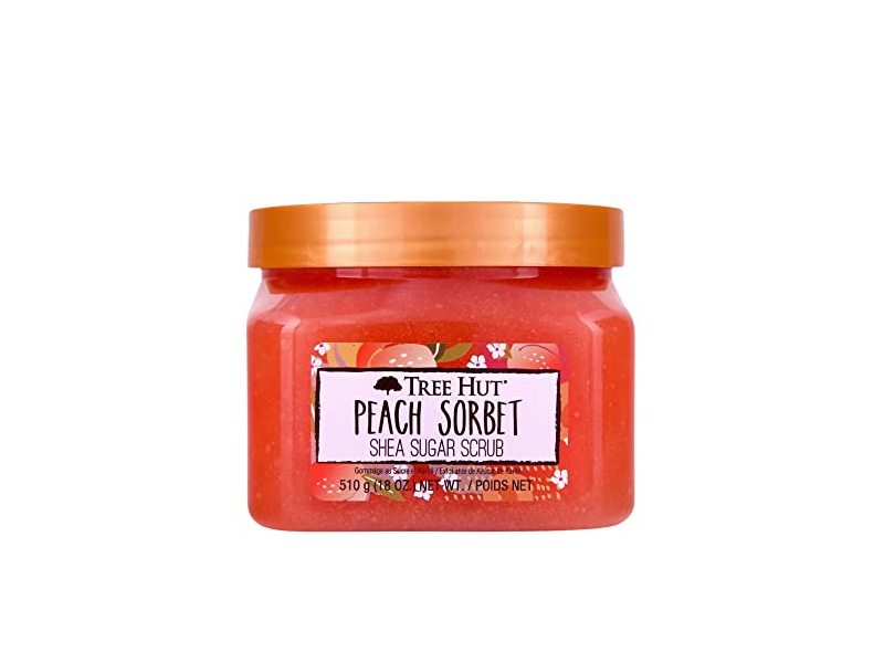 Tree Hut Shea Sugar Scrub (Peach Sorbet) | MySkinPlug